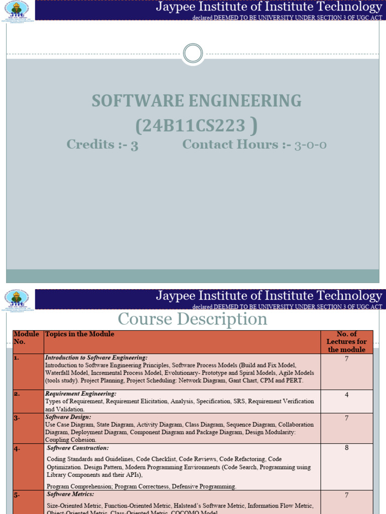 Lecture 1 | PDF | Software | Information Technology