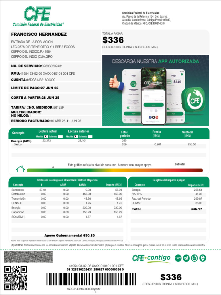 recibo_cfe (5) | PDF