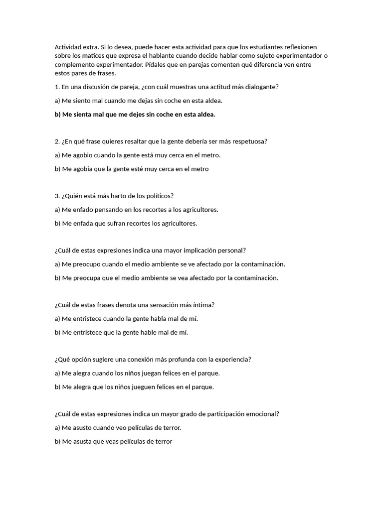 Actividad Extra Tema 5 | PDF