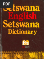 Setswana Writing and Orthography Guide | PDF | Languages Of Africa ...