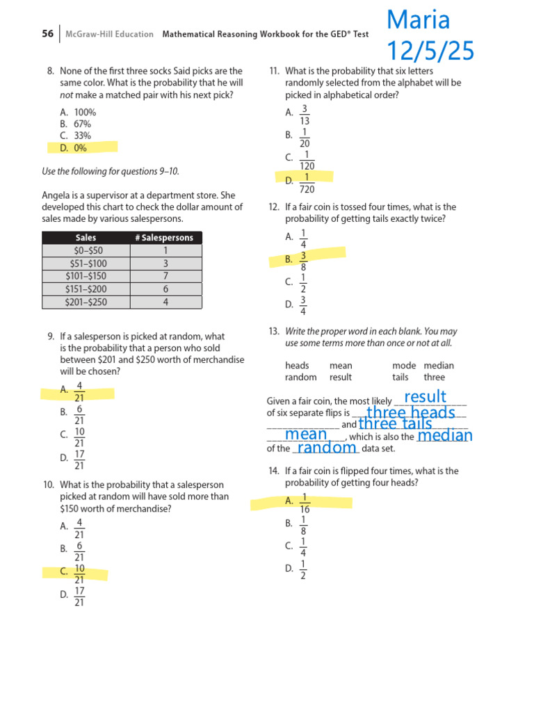 Chapter 8 8-14 | PDF | Probability | Measure Theory