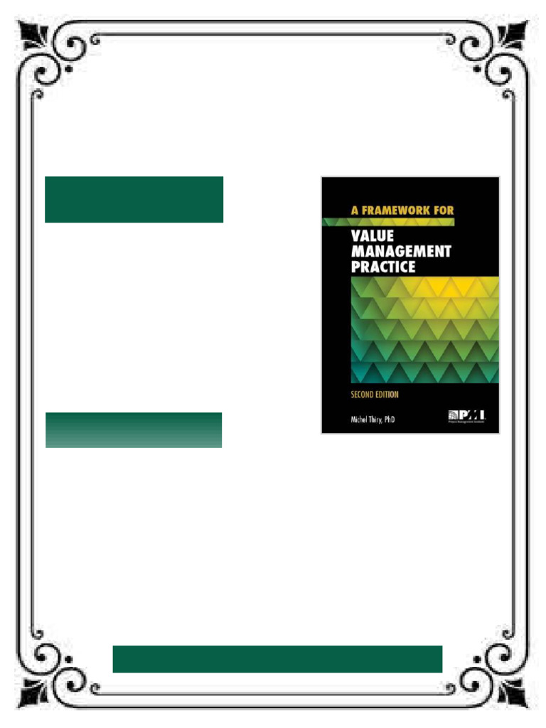 A Framework for Value Management Practice Michel Thiry ebook text ...