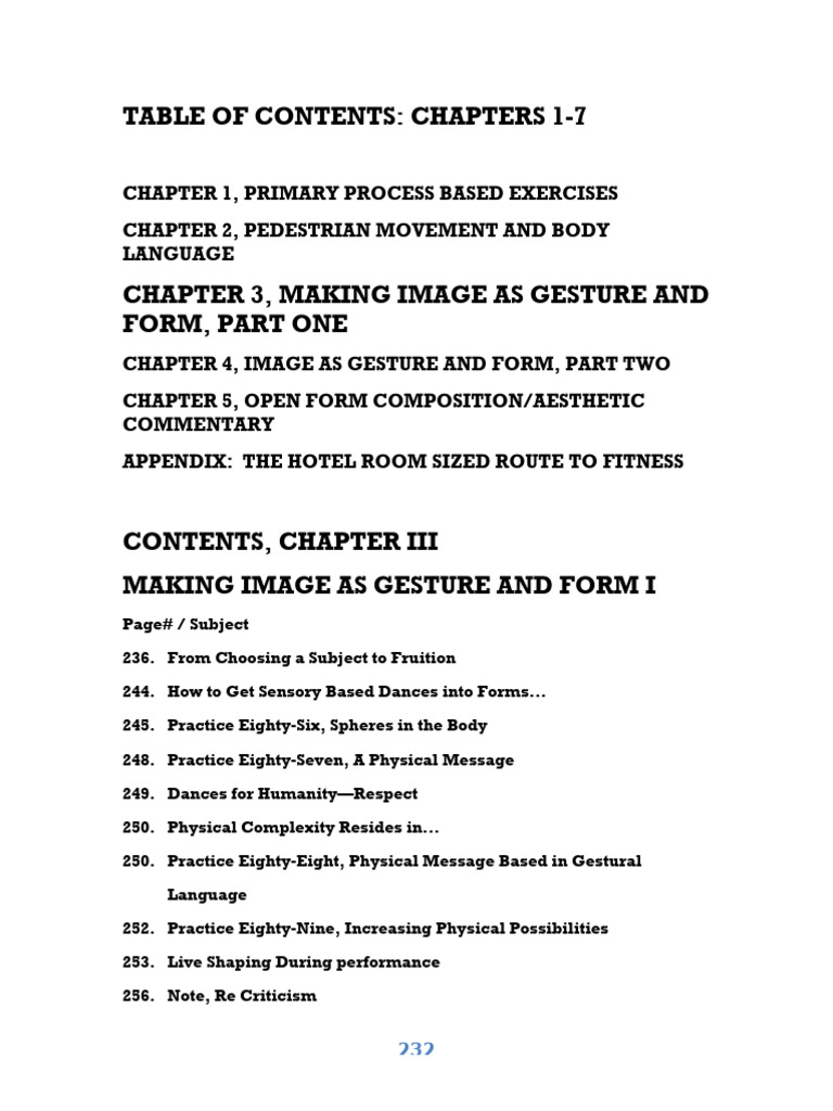 release form chap3 | PDF | Choreography | Dances