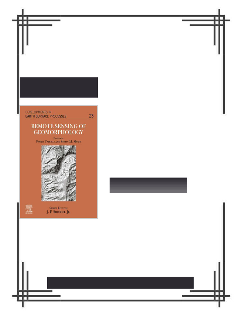 Remote Sensing of Geomorphology: Volume 23 1st Edition Aa Vv eBook ...