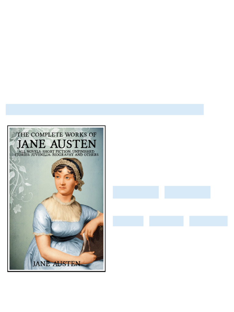 Complete Works Of Jane Austen Emma Lady Susan Mansfield Park Northanger Abbey Persuasion Pride ...