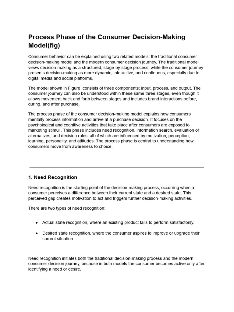 Consumer Behaviour 1 | PDF | Consumer Behaviour | Motivation