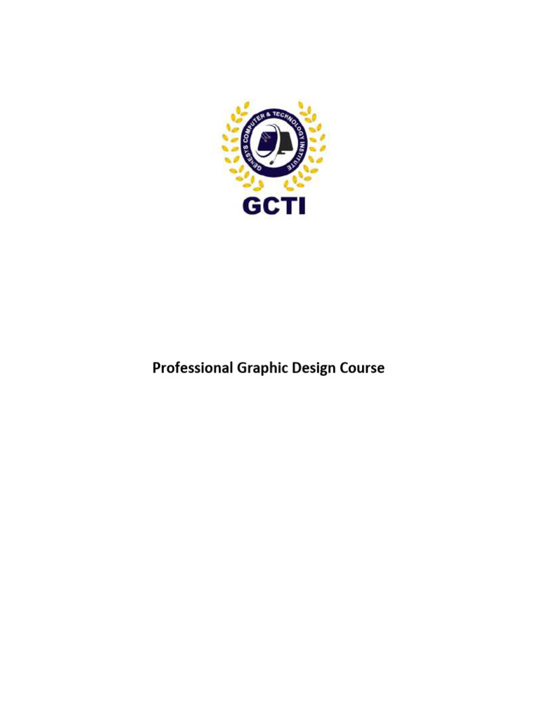 Professional Graphic Design Course Outline | PDF