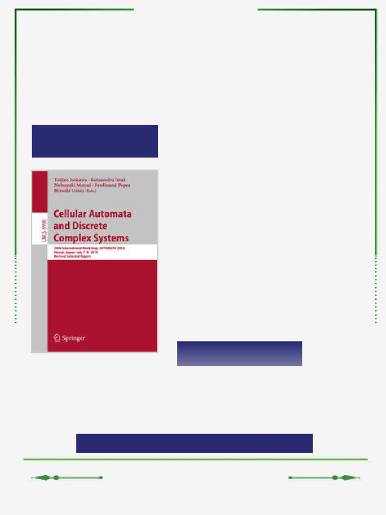 Cellular Automata and Discrete Complex Systems 20th International ...
