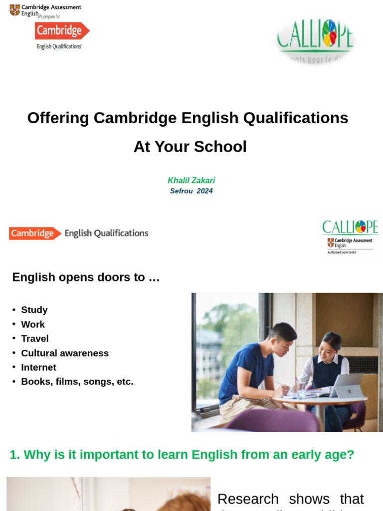 Cambridge Assessment English | PDF | Learning | Human Communication