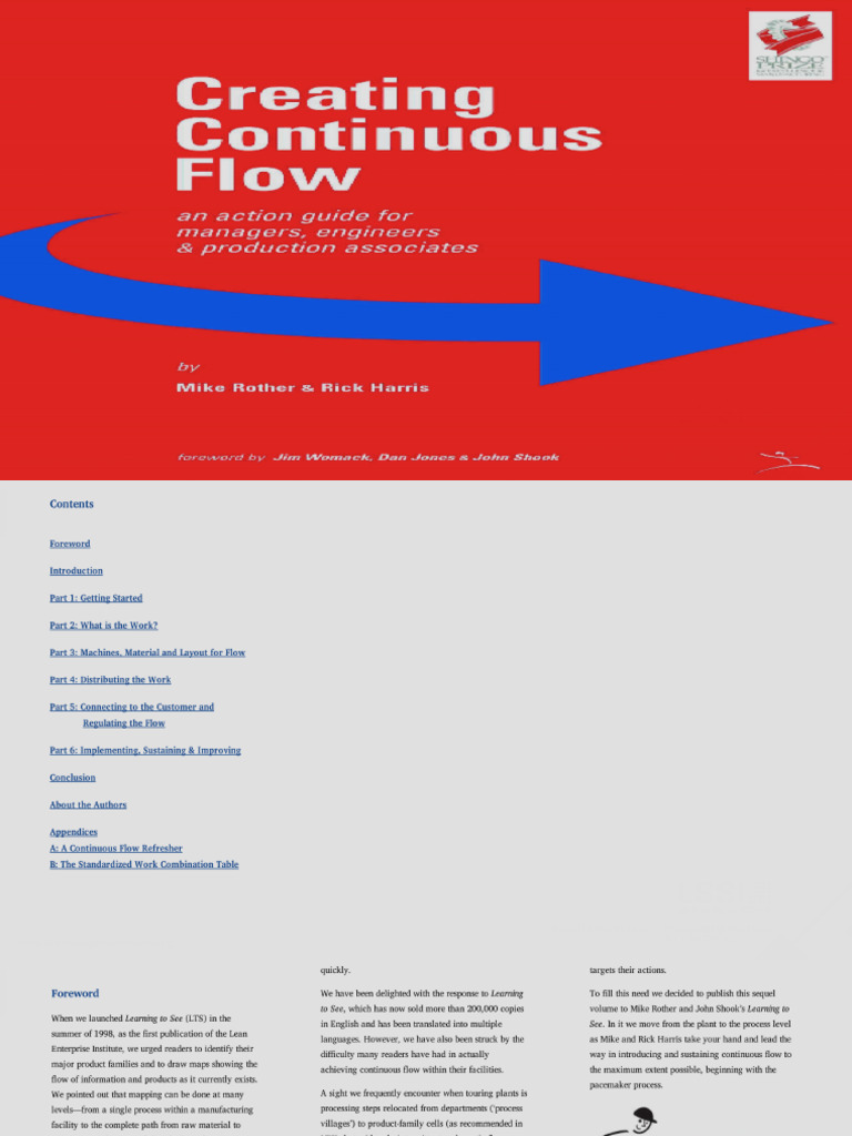 Creating Continuous Flow | PDF