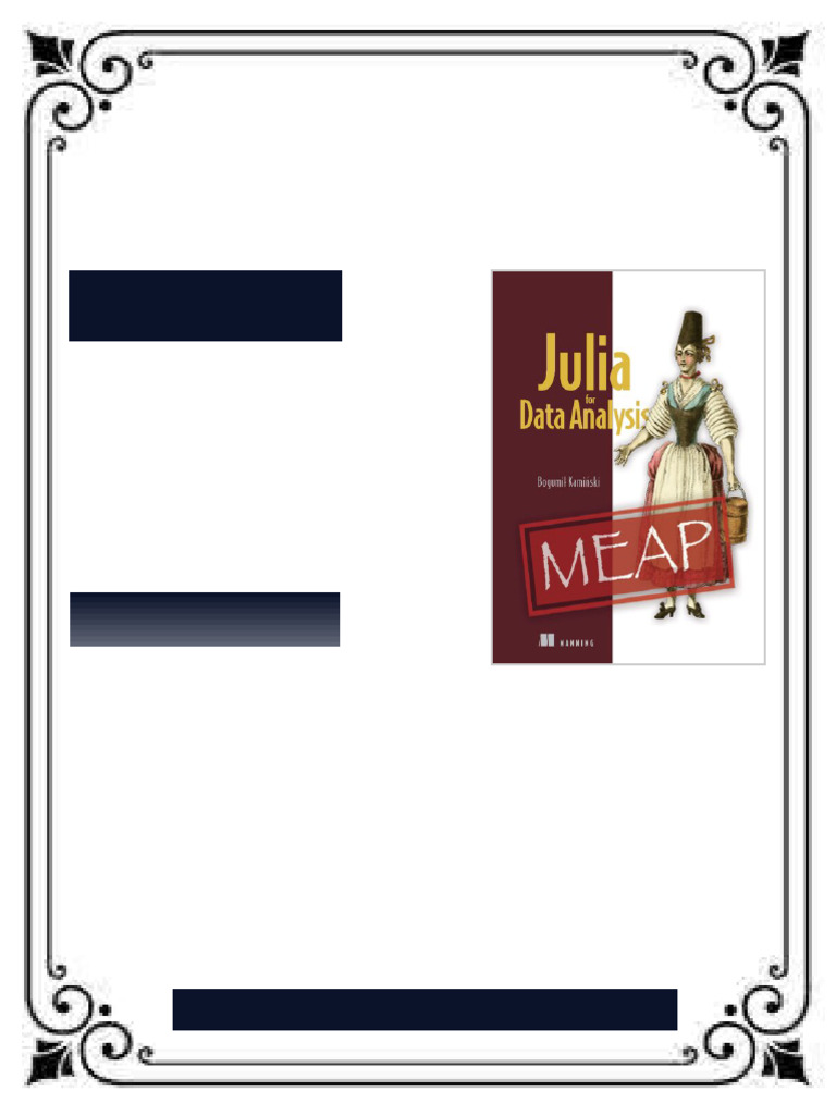Julia for Data Analysis - MEAP Version 7 Bogumił Kamiński eBook compact edition | PDF | Computer ...