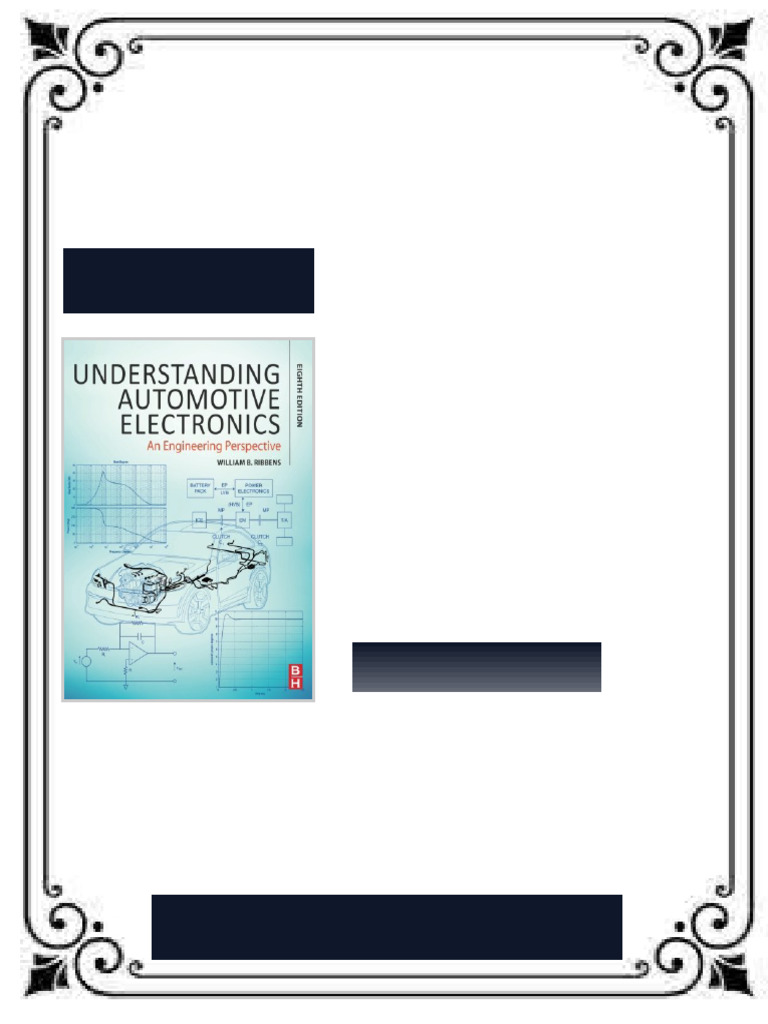 Understanding Automotive Electronics 8 E An Engineering Perspective ...