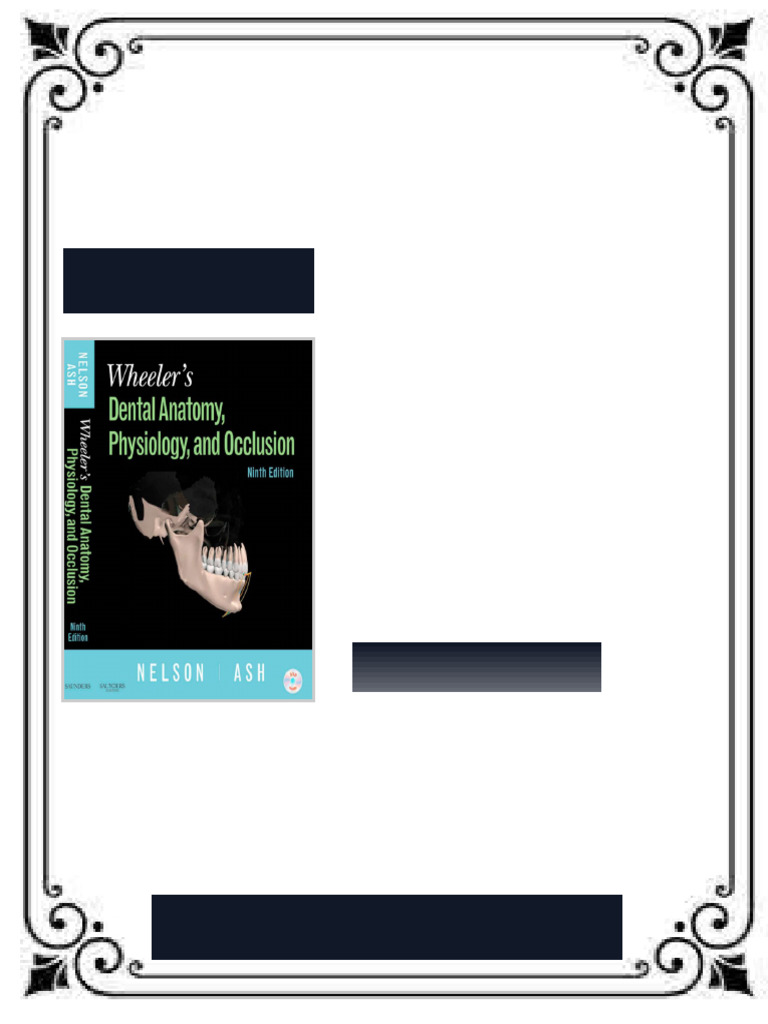 Wheeler's Dental Anatomy Physiology and Occlusion Expert Consult 9th ...