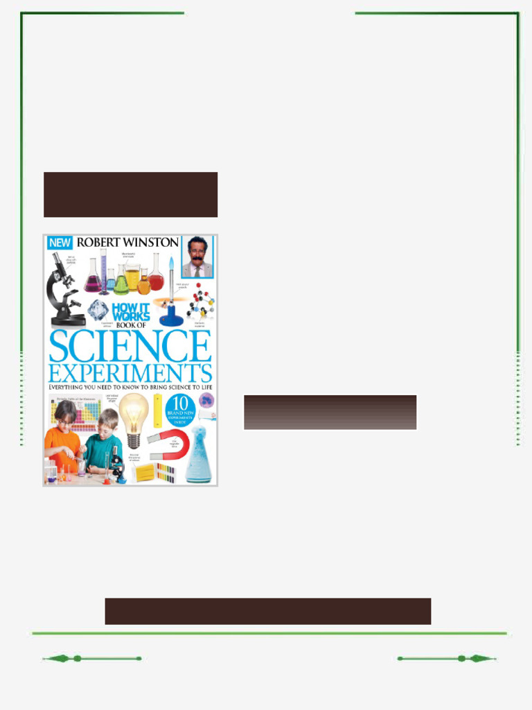 How It Works Book of Science Experiments Imagine Publishing full eBook version | PDF | Science