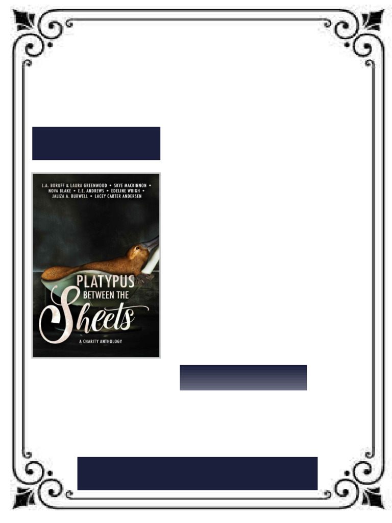 109102Platypus Between the Sheets An Anthology by Some Freaking Weird ...
