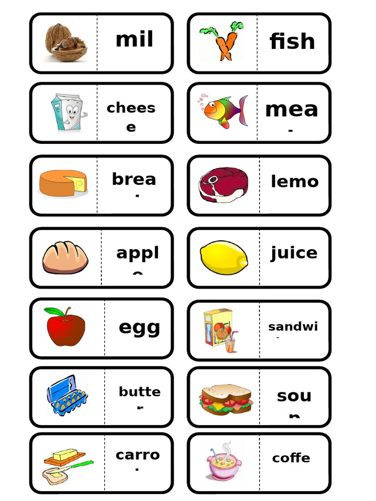 Domino de Fruta | PDF