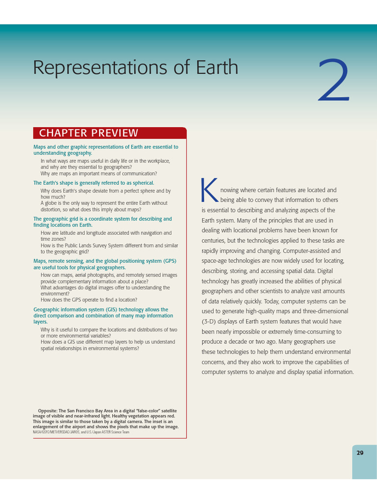 Representation of Earth | PDF | Longitude | Latitude
