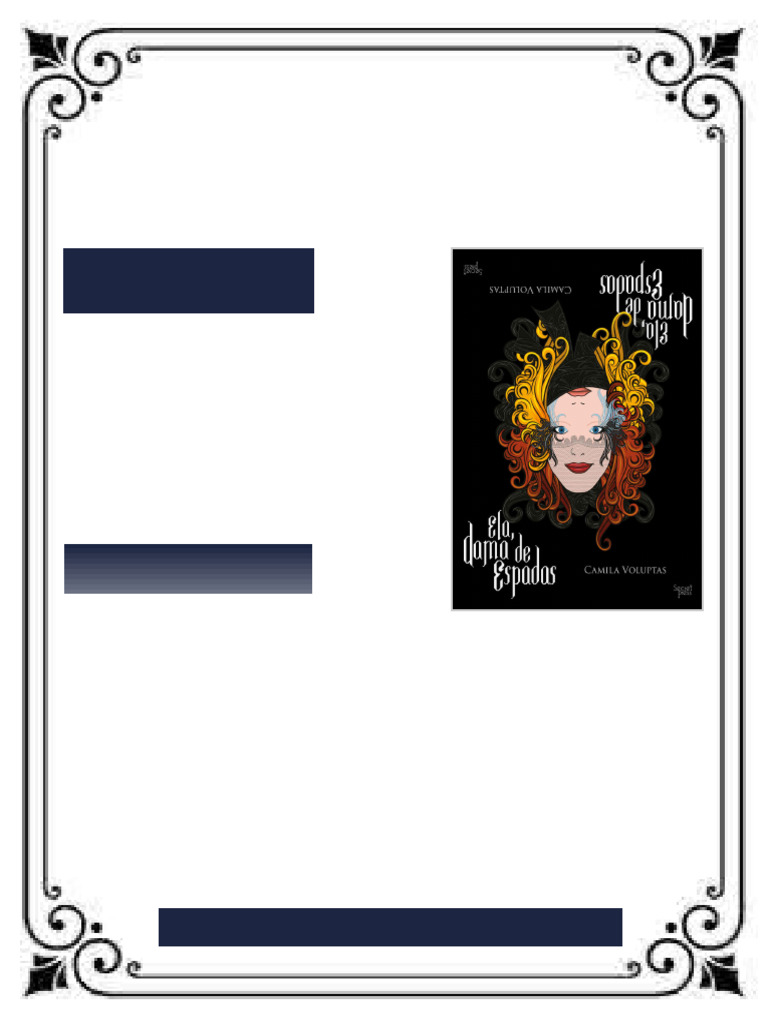 Ela dama de espadas 1st Edition Camila Voluptas ebook instant file ...