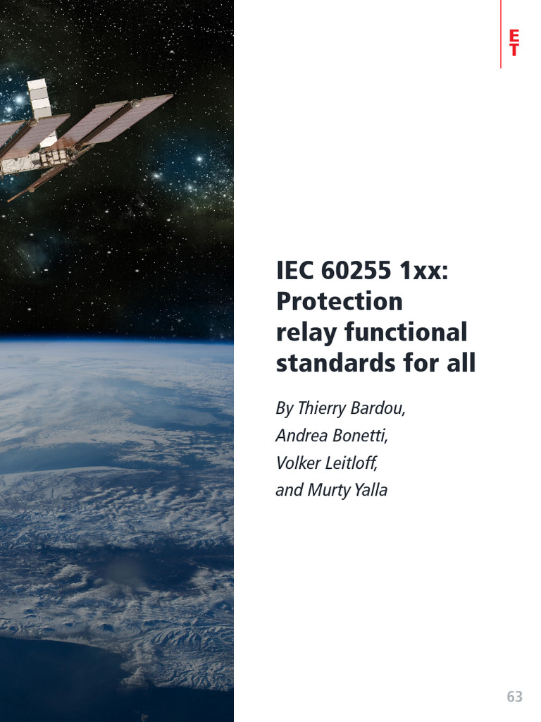 IEC 60255: Protection Relay Standards | PDF | International ...