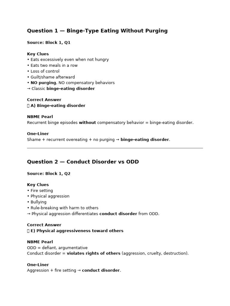 NBME-4 | PDF | Back Pain | Olanzapine