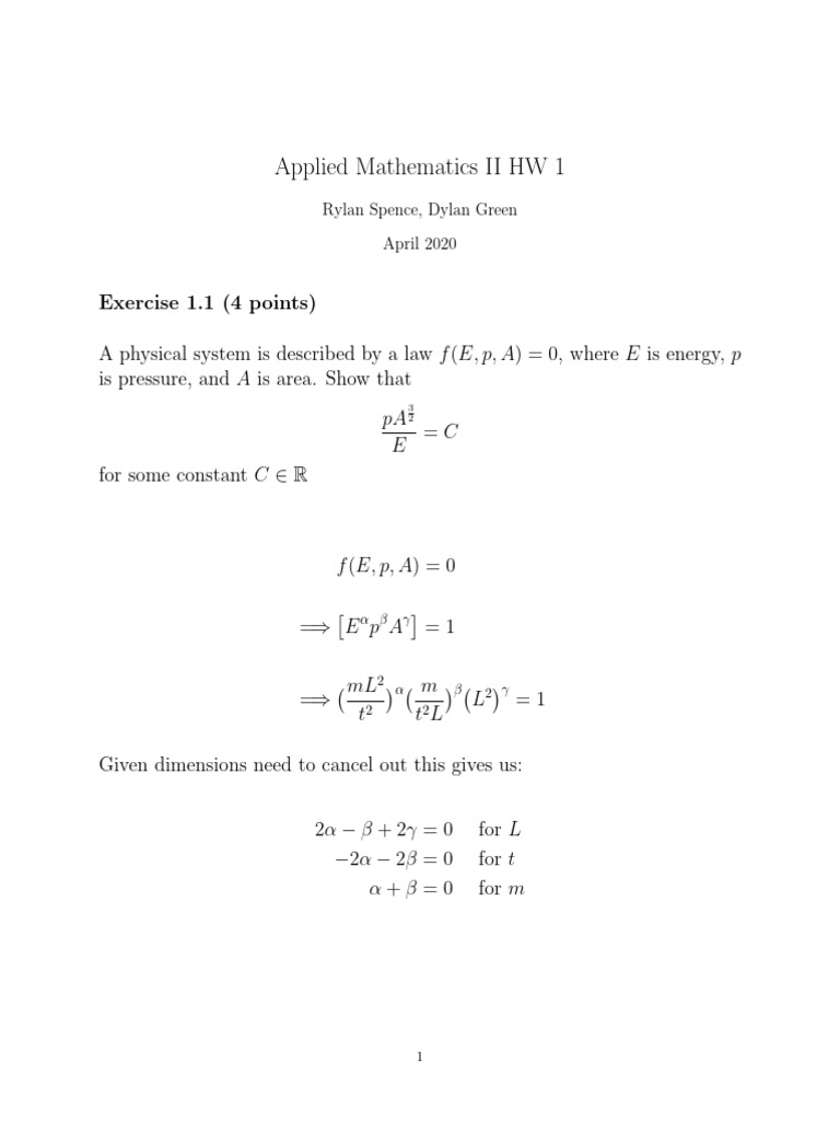 Method of Applied Mathematics | PDF | Physics | Mathematical Physics