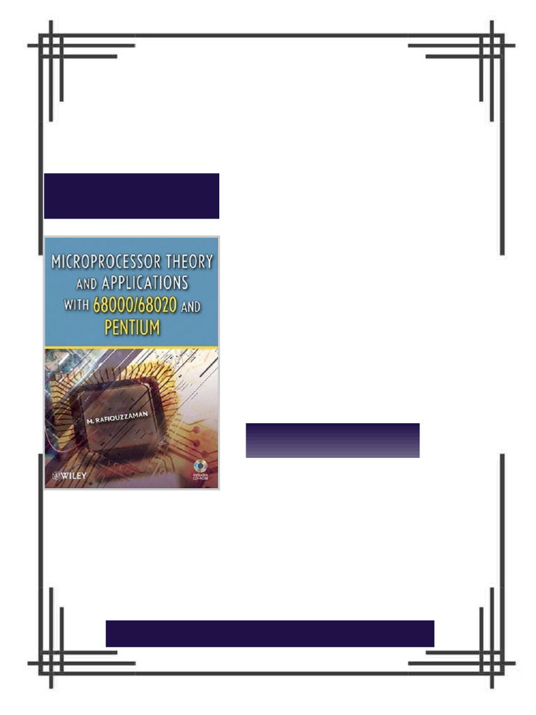 Microprocessor Theory and Applications with 68000 68020 and Pentium ...