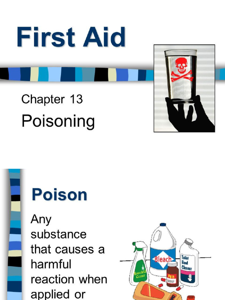 Poision Frist Aid (1) | PDF