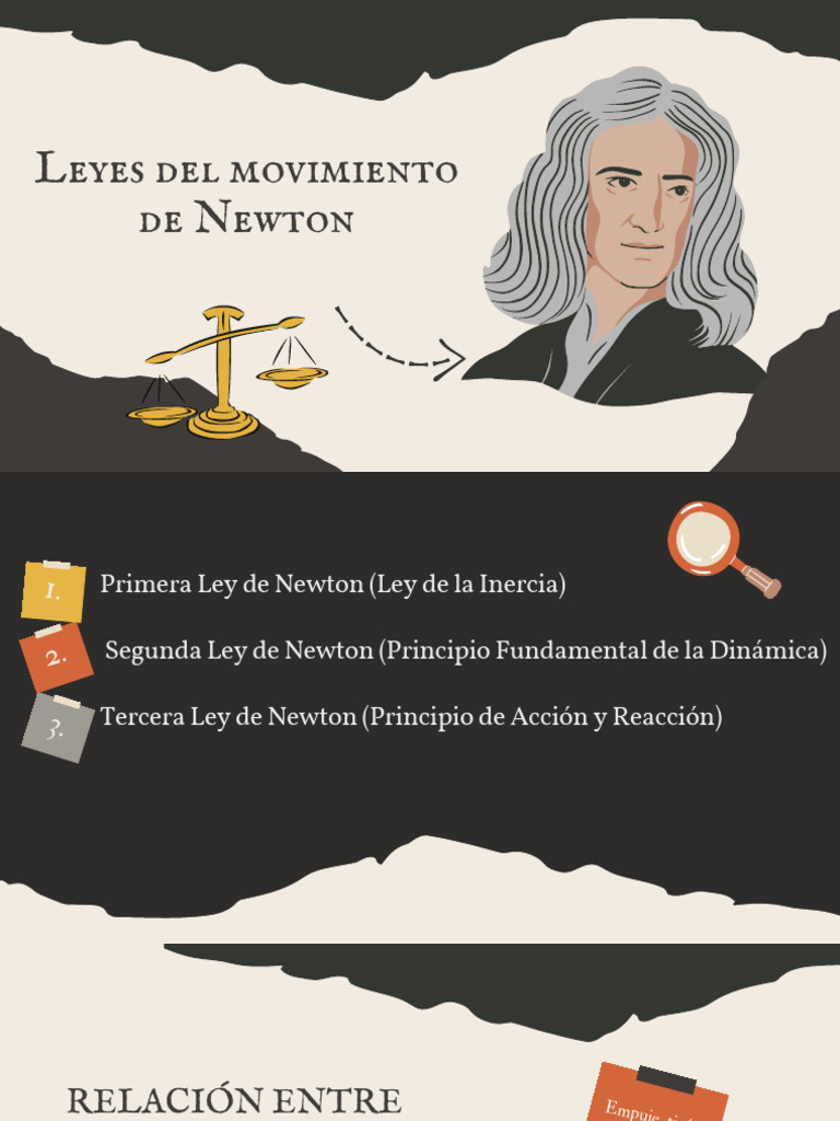 Leyes de Movimiento de Newton Explicadas | PDF | Fuerza | Las leyes del ...