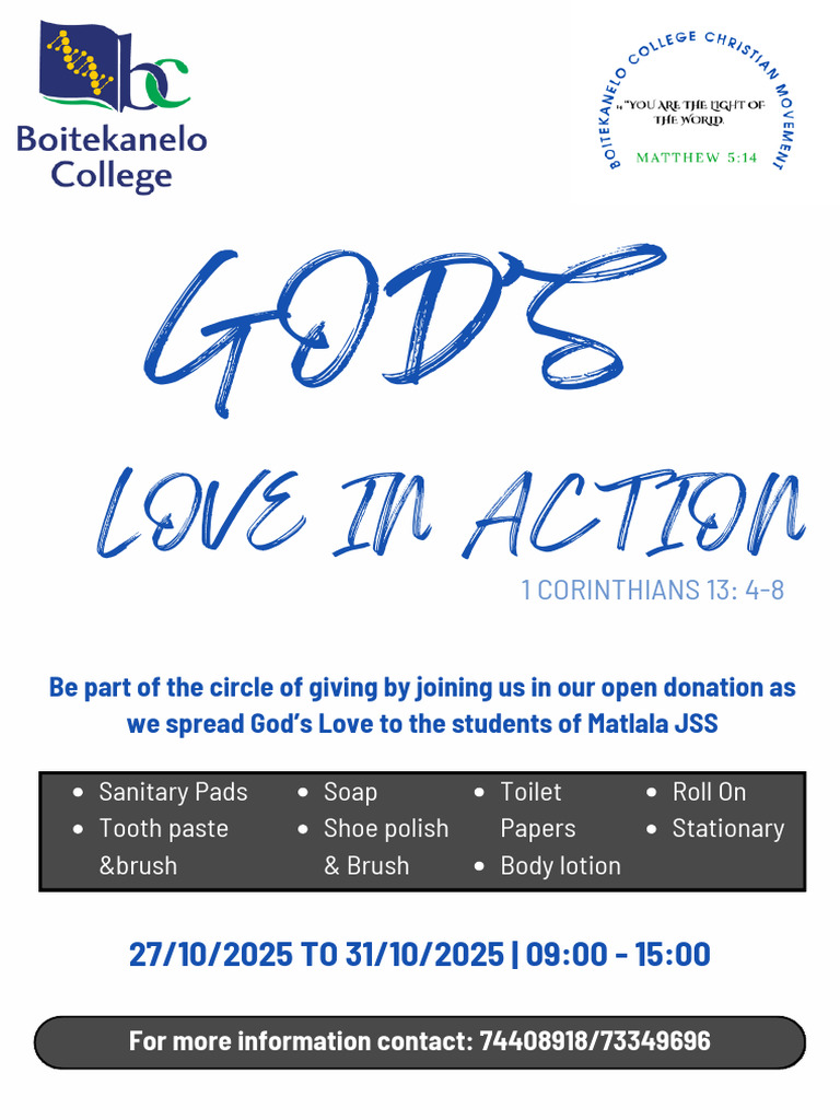 Bccm Donation Flyer | PDF