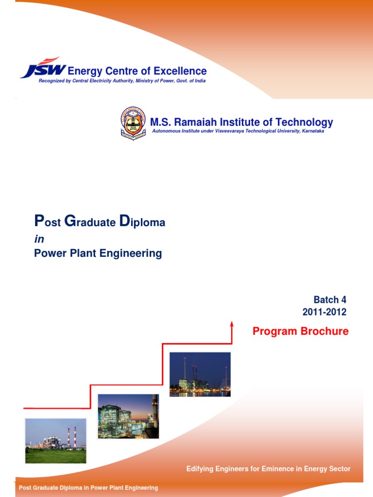 PGDC Program Brochure | PDF | Power Station | Postgraduate Education