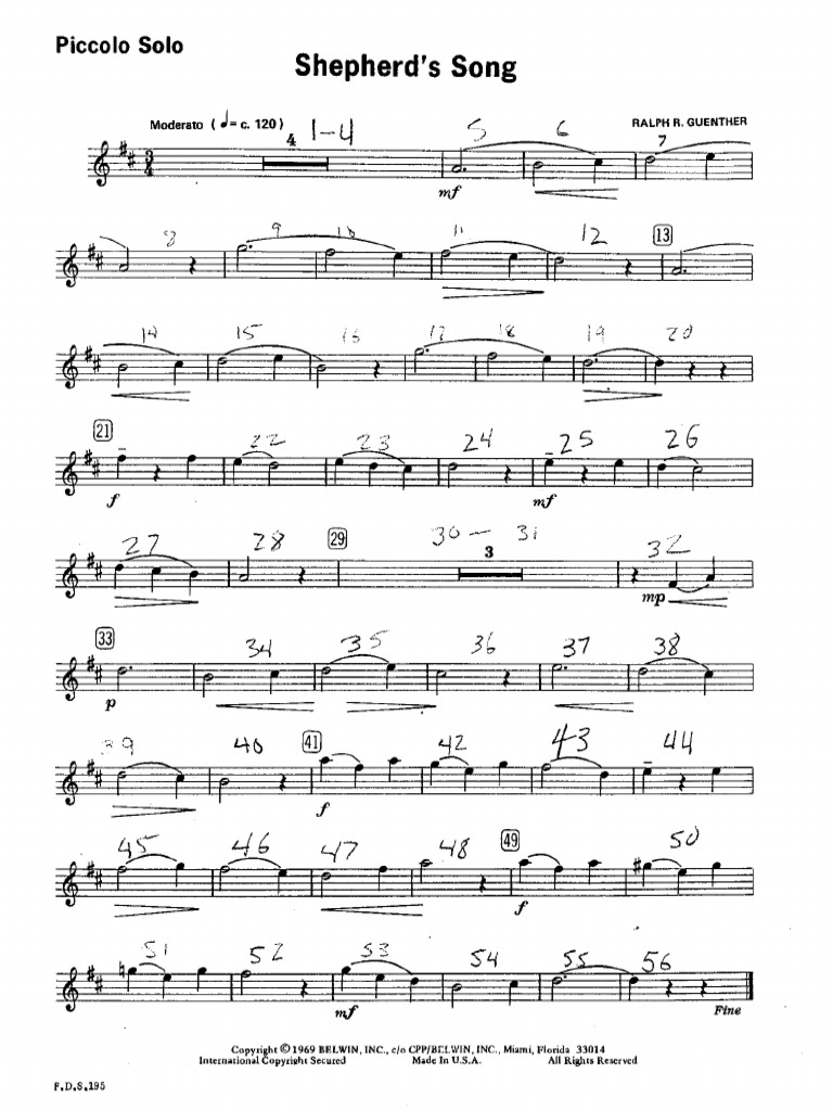 Silver Sails Flute | PDF