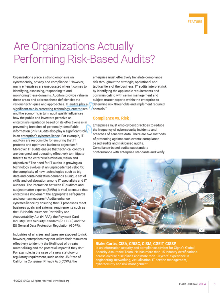 Case Study 2 - Are-Organizations-Actually-Performing-Risk-Based-Audits | PDF | Audit ...
