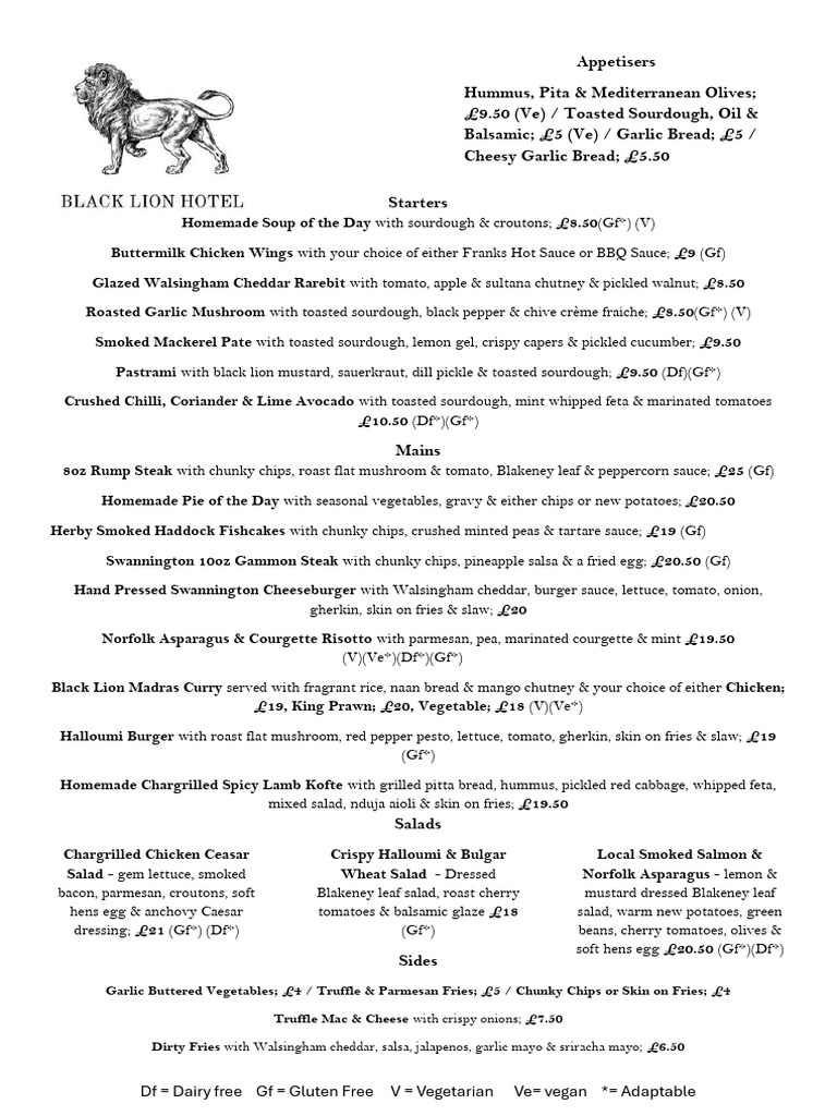 Main-Menu-May-25 | PDF | French Fries | Salad