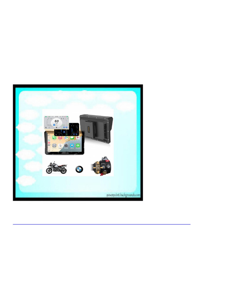 2682 Carpuride W702BS Pro Motorcycle Carplay Screen With Native Wonder ...