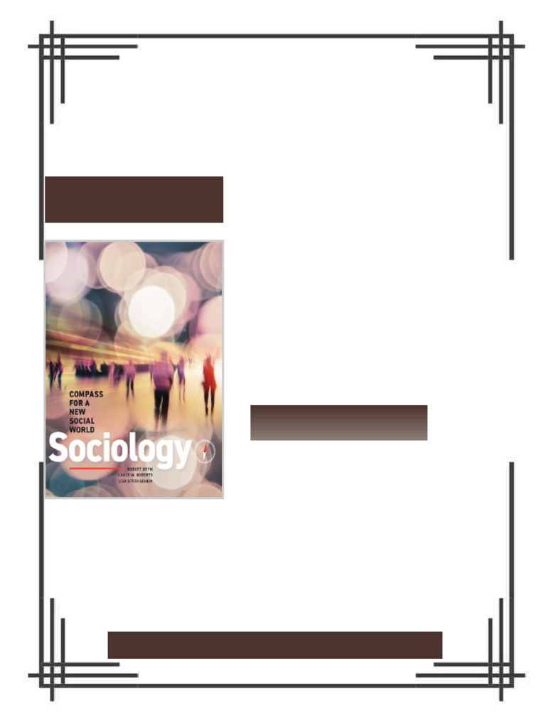 Sociology compass for a new social world Sixth Edition Brym eBook ...