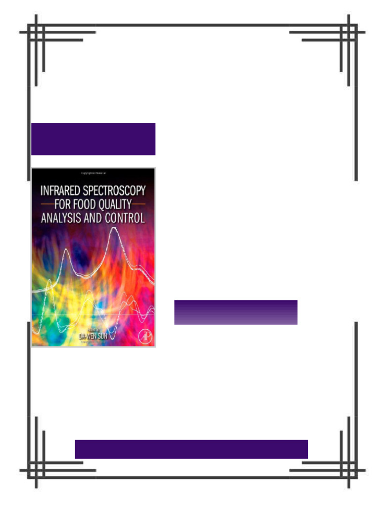 Infrared Spectroscopy for Food Quality Analysis and Control 1st Edition ...