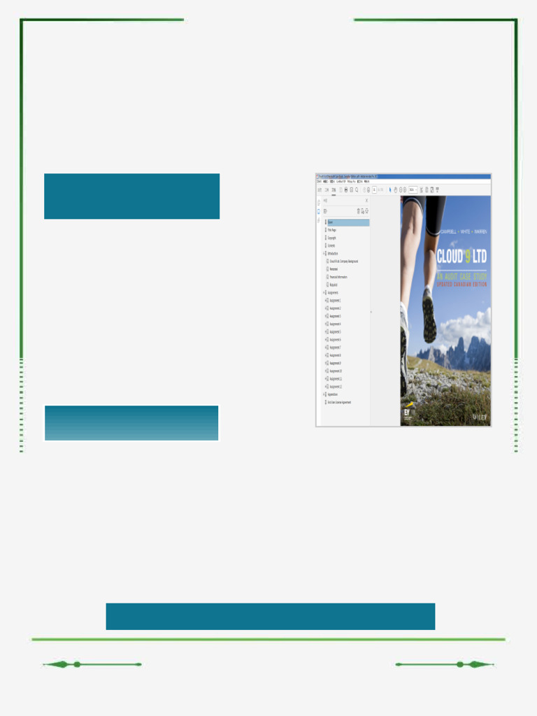 (Original PDF) Cloud 9 Ltd II An Audit Case Study, Canadian Edition eBook mobile-friendly ...