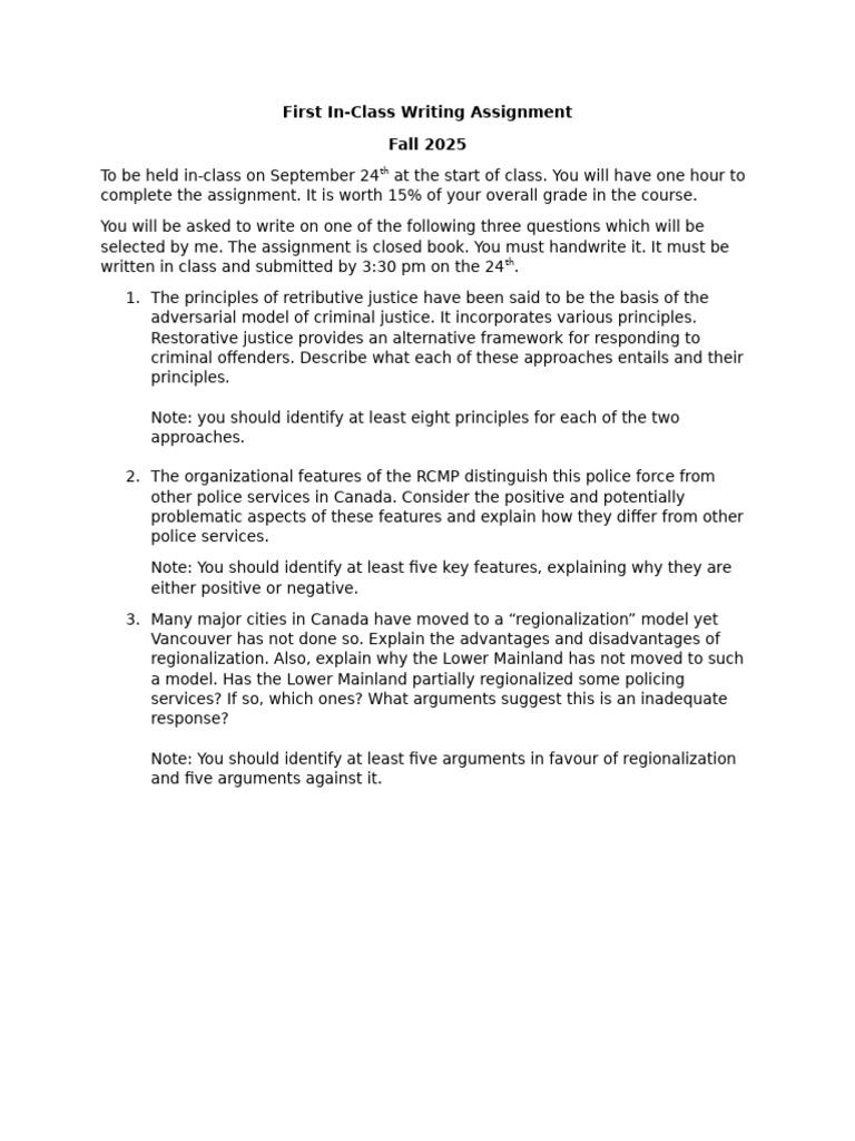 Writing Assignment 1 | PDF