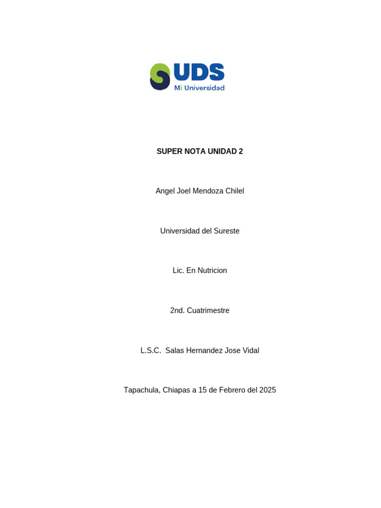 Super Nota | PDF