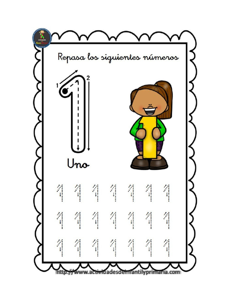 Trazos de Numeros | PDF