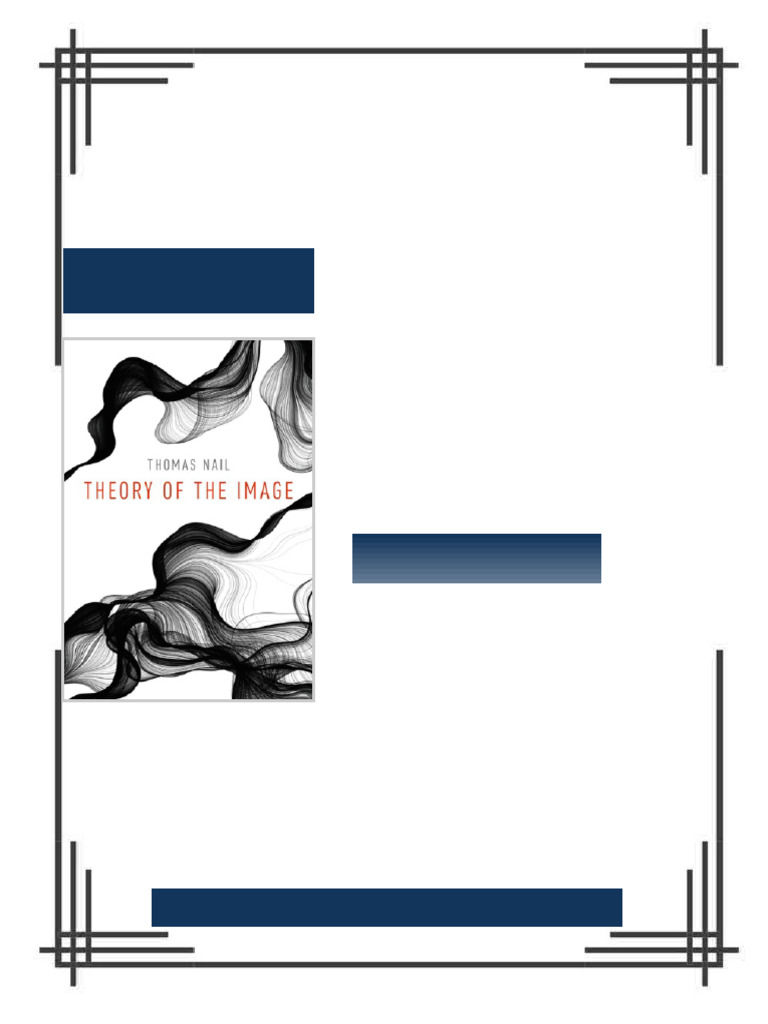 Theory of the Image Thomas Nail ebook digital quick open | PDF