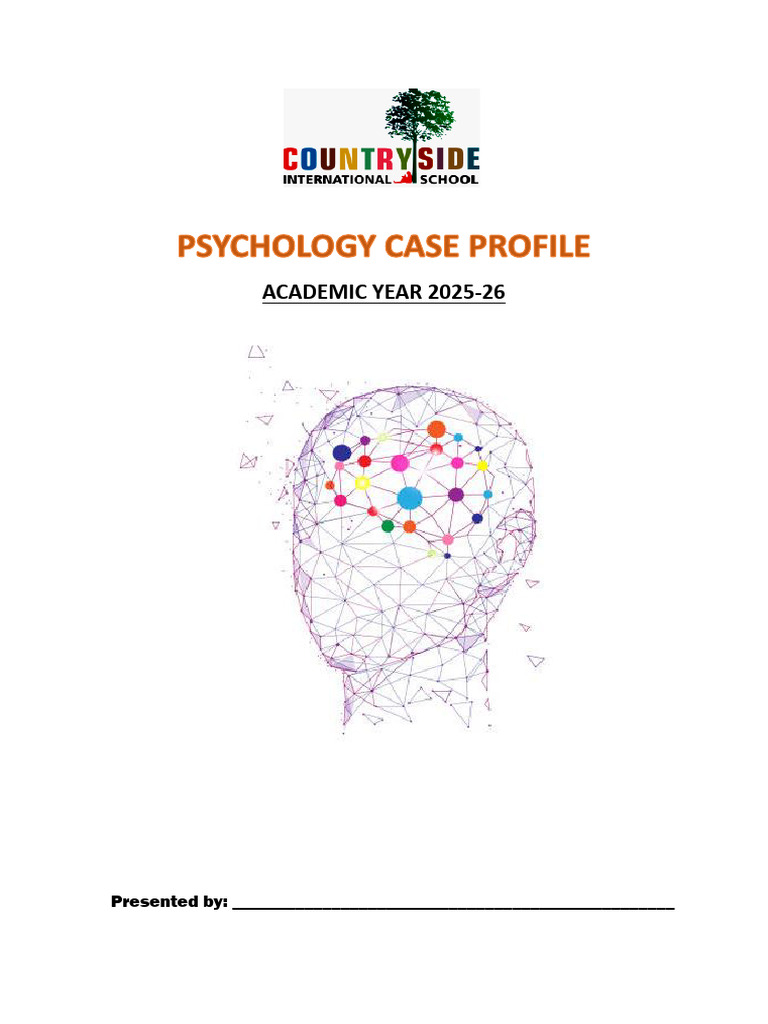 Psychology Cover Page | PDF