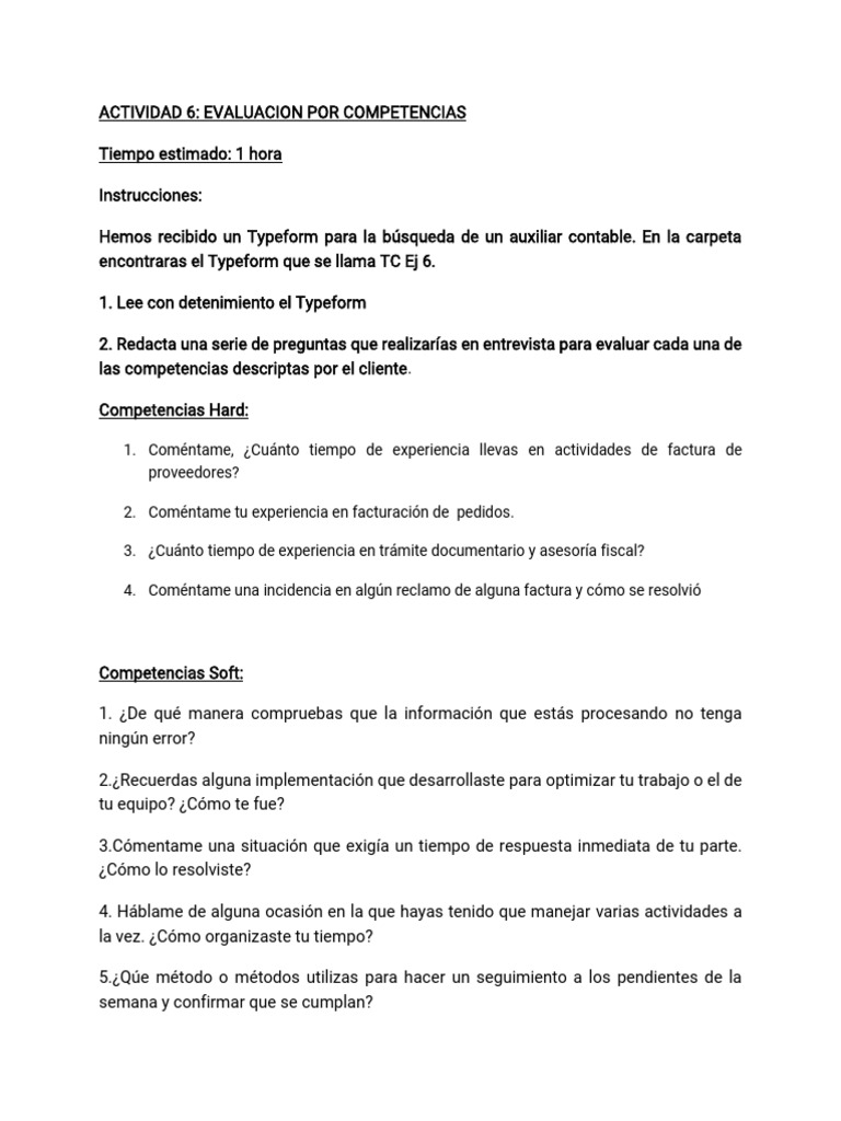 Instructivo Ejercicio 6 | PDF