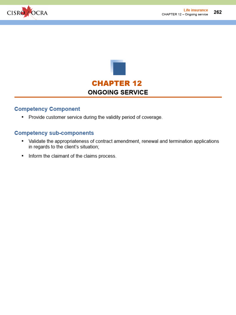 Chapter 12 | PDF | Life Insurance | Insurance