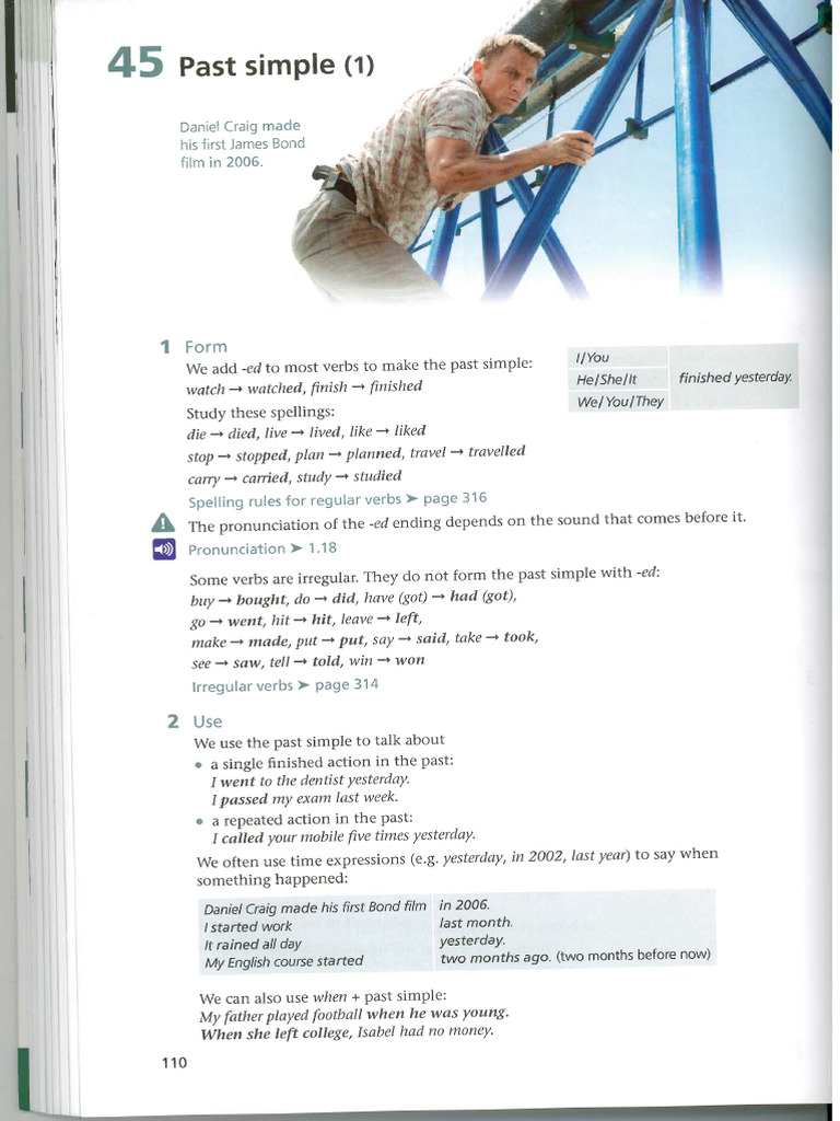 Past Simple - Grammar Practice | PDF