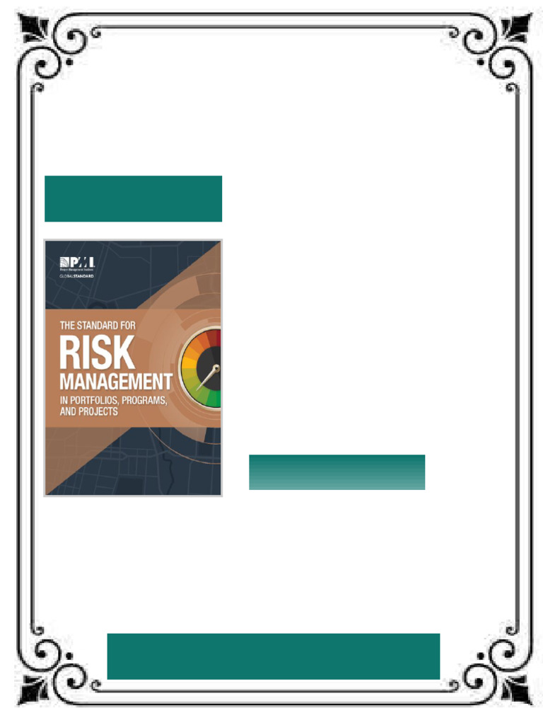 The Standard for Risk Management in Portfolios Programs and Projects ...