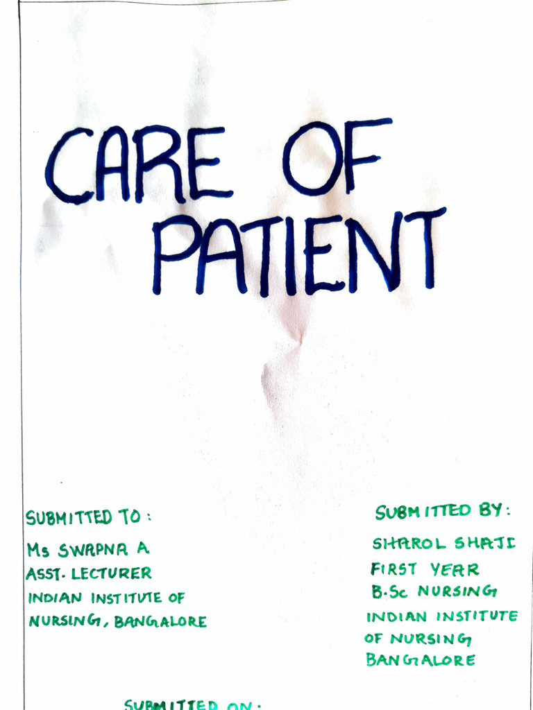 Care of Patient With Pyrexia,Wound,Pain | PDF | Fever | Symptoms And Signs