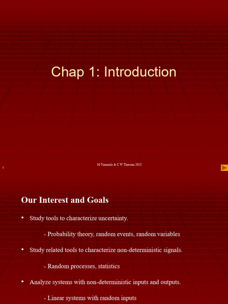 Chapter_1 | PDF | Odds | Probability Distribution