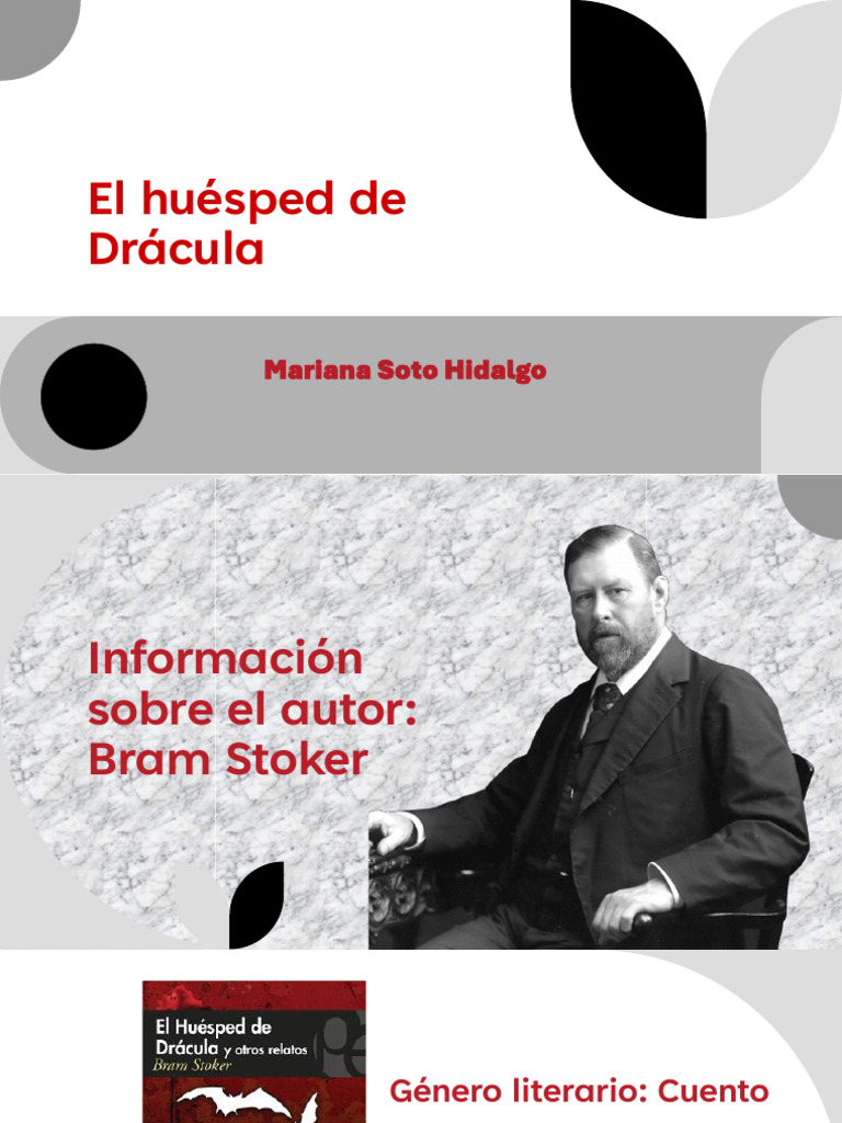 El huésped de Drácula (presentación de ejemplo) | PDF