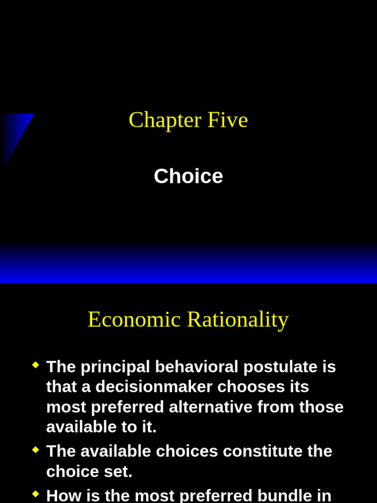 Ch5 | PDF | Utility | Demand